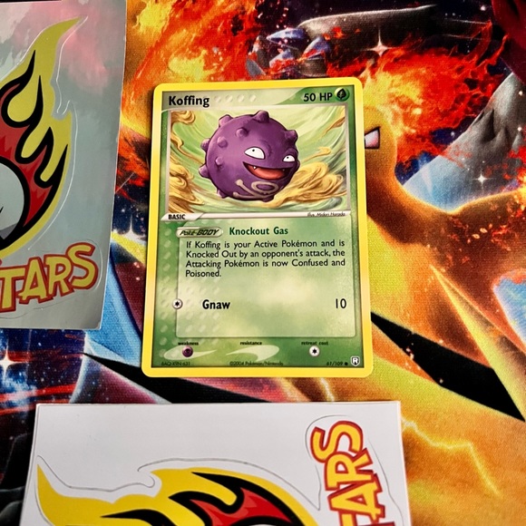 Pokemon | Other | Pokmon Koffing Card Ex Team Rocket Returns 204 | Poshmark
